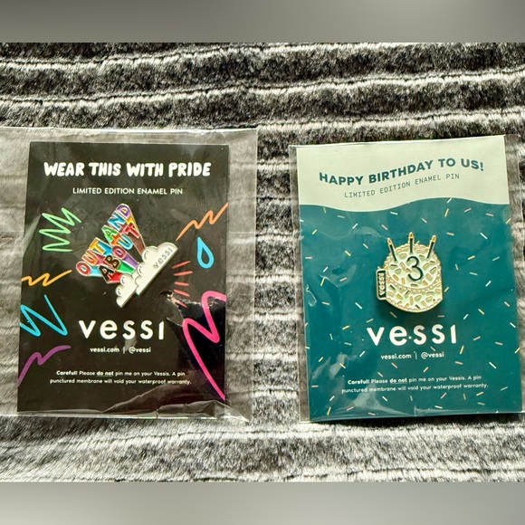 Vessi | Accessories | Vessi Collectible Pins Pride Birthday | Poshmark